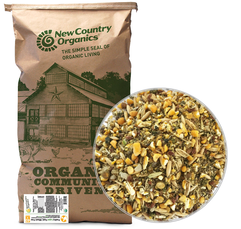 New Country Organics No Wheat Chicken Feed – Fox Feed Inc.